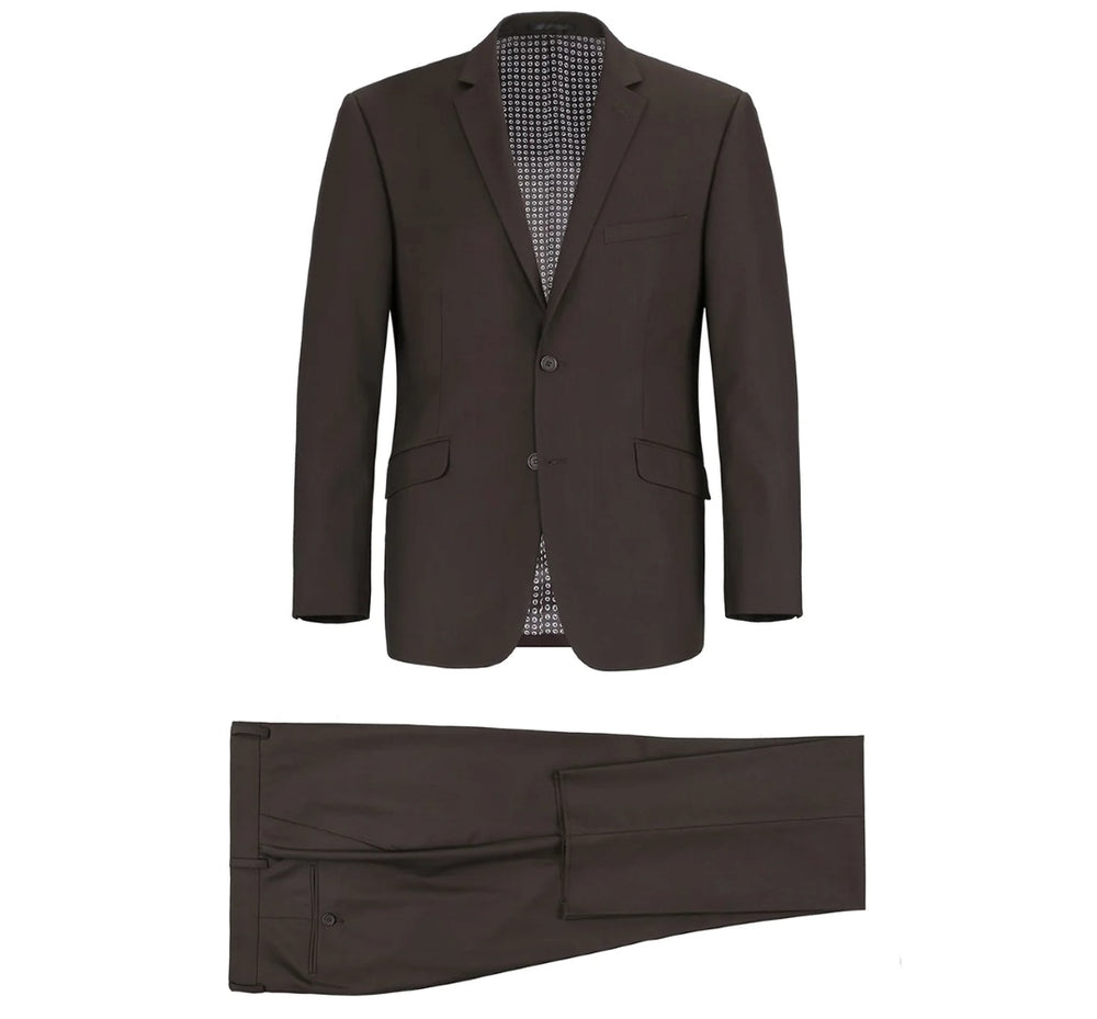 Vanderbilt Collection - Classic 2 Piece Suit 2 Buttons Regular Fit In ...