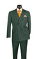 Hunter Green Pinstripe Double Breasted Suit | Rockefeller Collection ...