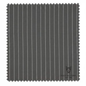 Charcoal Pinstripe Double Breasted Suit | Rockefeller Collection ...