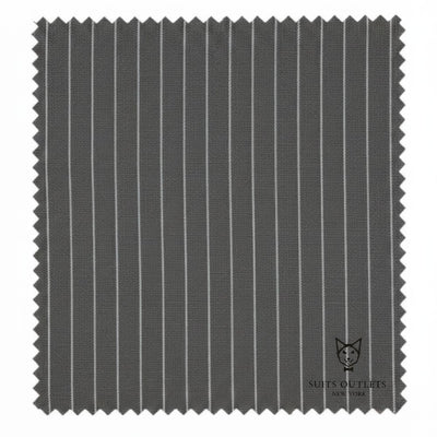 Charcoal Pinstripe Double Breasted Suit | Rockefeller Collection ...