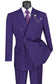 Purple Pinstripe Double Breasted Suit | Rockefeller Collection | SUITS ...